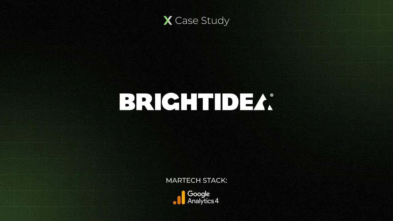Case study - Brightidea | GA4 Reporting | Attribution Setup
